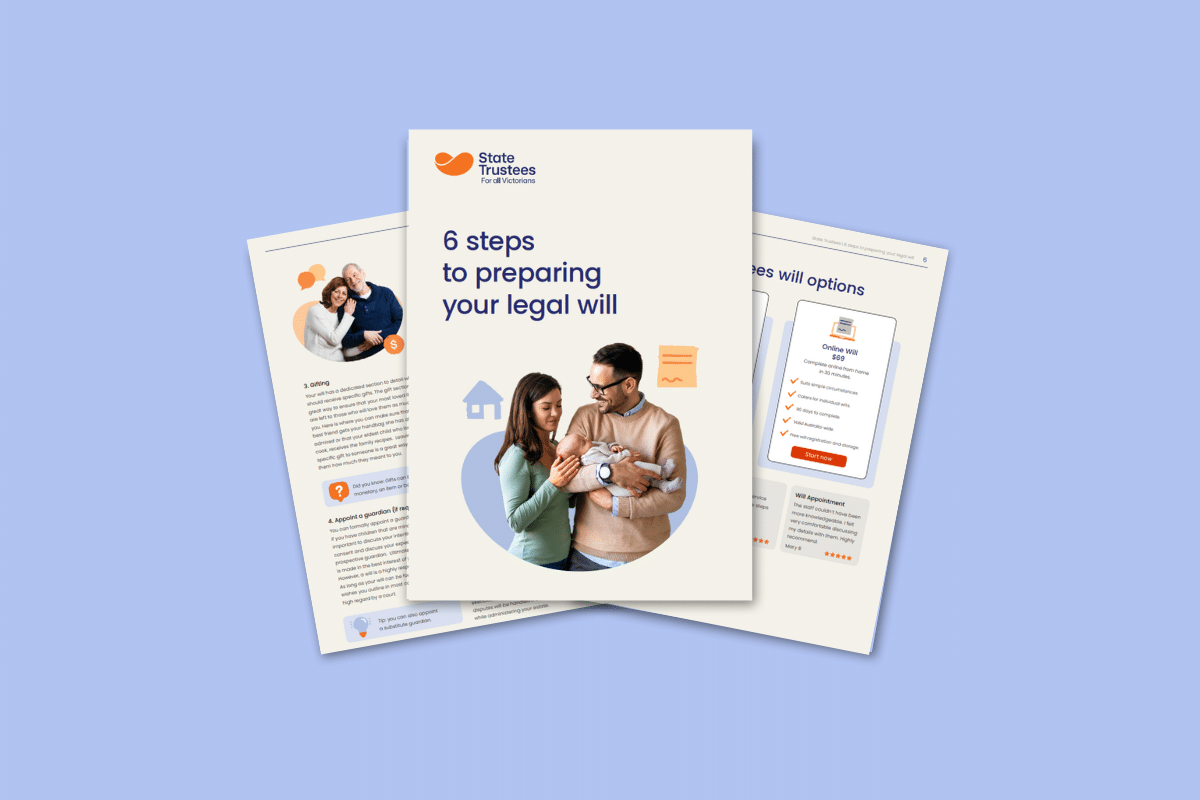 Make a Will in Victoria - State Trustees VIC